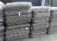 China Reinforced Galfan Gabion Mesh Box For Earth Retention And Steep Slope Protection for sale