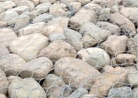 China 0.5m High Woven Galvanized Gabion Box Pvc Coated Dam Reinforcement for sale