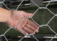 China 2.7mm Net Wire Gabion Stone Box Hexagonal Weaving Pvc Coated Galvanized for sale
