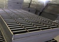 China Pedestrian Plain Bar Grating Tray Hot Dip Galvanized Catwalk Steel for sale