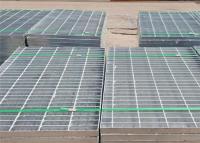 China Heavy Weight Galvanized Grating Plain Grill Corrosion Protection For Flooring Panel for sale