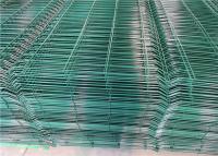 China 50x150mm Aperture 3x3 Welded Wire Panels Power Coated 3d Curved 6 Gauge for sale