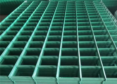 China Green White Color 2mm Steel Weld Mesh Panels Pvc Coated Pre Galvanized For Fence for sale