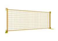 China 6ftx10ft Temporary Construction Fence Panel Galvanized Powder Coated Canada for sale