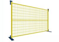 China 6ftx10ft Temporary Construction Fence Panel Galvanized Powder Coated Canada for sale