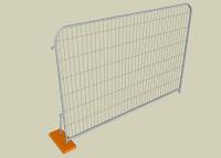 China 3470x2000mm Temporary Heras Fencing Anti Climb Fully Galvanised for sale