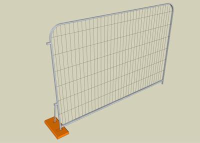 China 3470x2000mm Temporary Heras Fencing Anti Climb Fully Galvanised for sale