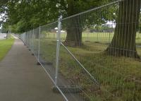 China 3470x2000mm Temporary Heras Fencing Anti Climb Fully Galvanised for sale