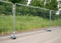 China Construction Heras Mobile Fencing Hot Dipped Galvanized 3.5m Temporary Panel for sale