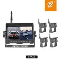 China 128G SD Card Max Wireless Backup Cameras 6W 7 Inch 1080P IPS Monitor for sale
