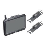 China 1080P DVR Reverse Camera 5 Inch Wireless Monitor IP69K Support 2 Channels for sale