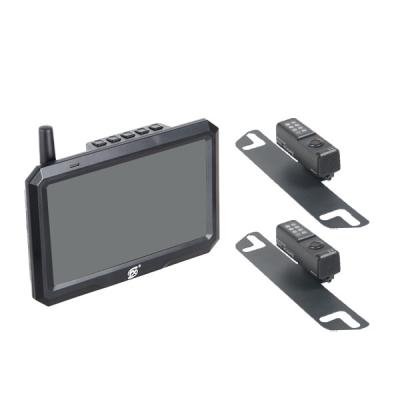 China 5 Inch Color Wireless Backup Cameras Monitor 1080P Pixel With 2 Channels System for sale