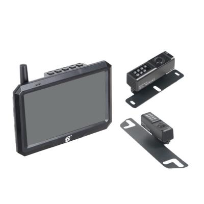 China RV 2 Channel 1080P Reverse Car Camera 5 Inch IPS Monitor Size 132.5x89.5x22.5mm for sale