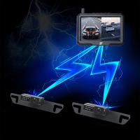 China RV 2 Channel 1080P Reverse Car Camera 5 Inch IPS Monitor Size 132.5x89.5x22.5mm for sale