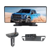 China 1080P Digital Wireless Vehicle Rear View Camera 12 Inch Screen 160 Degree Viewing Angle for sale