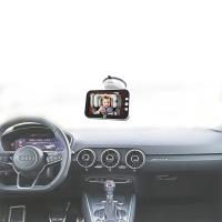 China 4.3 Inch Color Monitor Baby Car Mirror Camera Power Supply 9V - 24V for sale