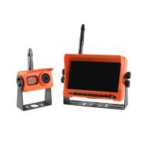 China 720P H.264 HD RV Wireless Backup Camera Kit With 7 Inch Monitor Orange Color for sale