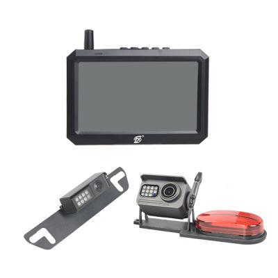China 1080P Resolution DVR Wireless Backup Camera Monitor Black Color Metal Material for sale