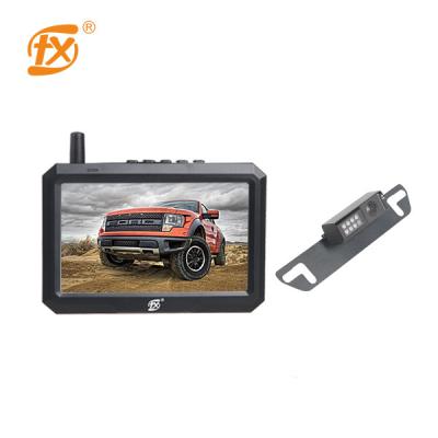 China Vehicle 1080P DVR Reverse Camera 5 Inch Color Screen For Driving Recording for sale