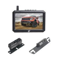 China IP69K DVR Reverse Camera 5 Inch Wireless Monitor Black Color With 2 Channels System for sale