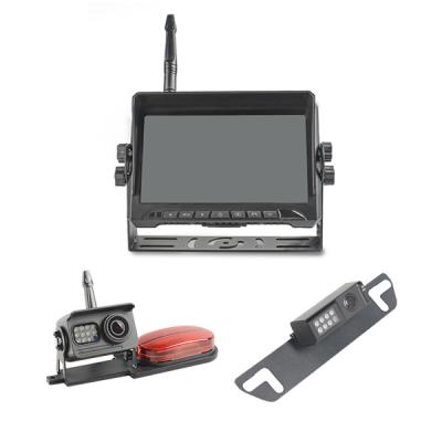 China Waterproof IP69K Vehicle Rearview Camera 7 Inch Monitor Recording for sale