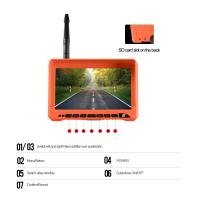 China FCC ROHS DVR Reverse Camera 7 Inch Monitor View Angle 120 Degree for sale