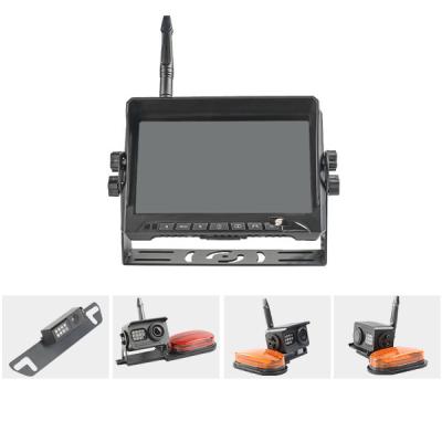 China 7 Inch IPS Monitor Wireless Rear View Camera RV DVR Recording for sale