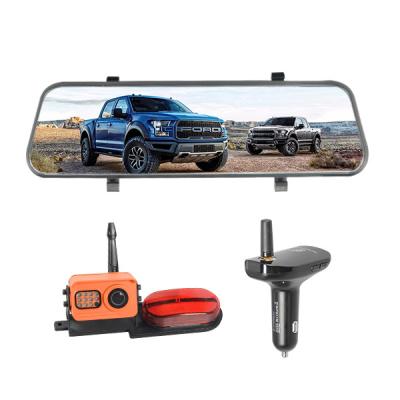China Waterproof IP69k Rear View Dash Cam Wireless 10 Inch Touch Screen for sale