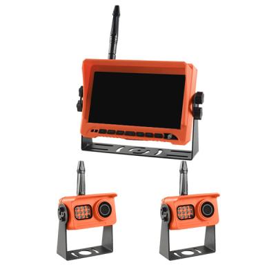 China Night Vision 33ft Truck Rearview Camera Orange Color 7