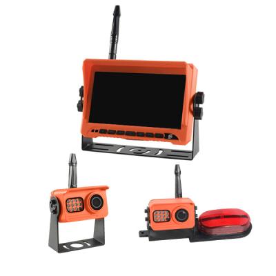 China Wireless HD 1080P Truck Reverse Camera 7 Inch Color IPS Screen for sale