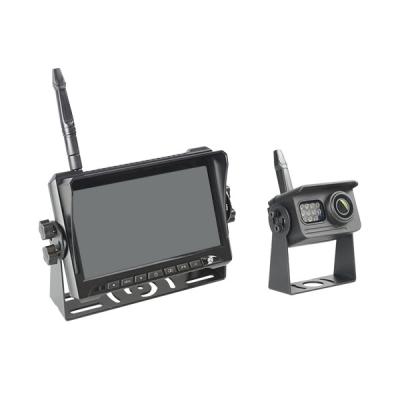 China 7inch Wireless Backup Camera System IP69K 11pcs Infrared IR Lights for sale