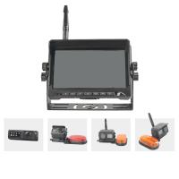 China Night Vision 10m Vehicle Rearview Camera 7 Inch Color Monitor for sale