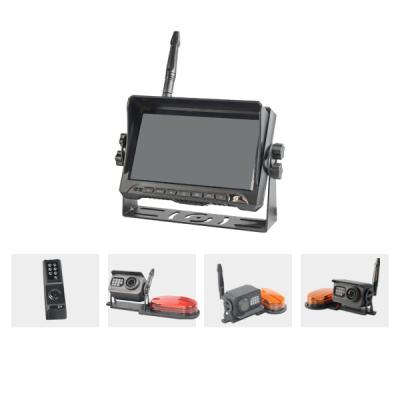 China Waterproof IP69K 1650 ft Wireless Rear View Camera DVR Recording for sale
