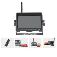 China 7 Inch LCD color Monitor Car Rear View Camera Night Vision 33ft for sale