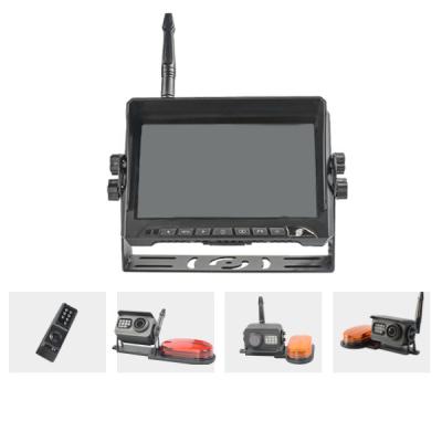 China 7 Inch LCD color Monitor Car Rear View Camera Night Vision 33ft for sale