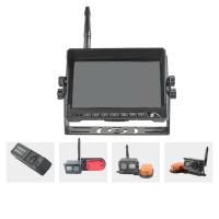 China 2.4GHz RV Wireless Backup Camera 7 Inch IPS Screen DVR Recording for sale