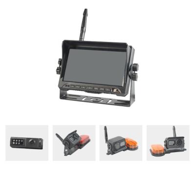 China 7 Inch IPS Screen Wireless Rearview Camera DVR Recording For RV for sale