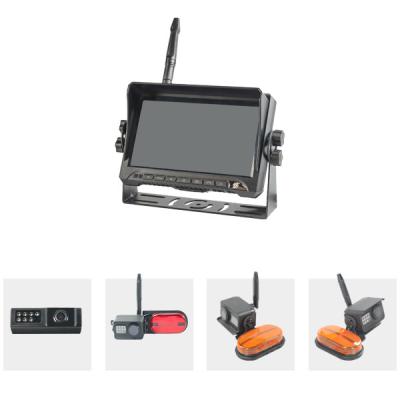 China Waterproof IP69K FHSS Wireless Rear View Backup Camera DVR Function for sale
