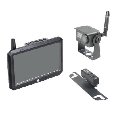 China 5 Inch Monitor IP69K Truck Driving Camera Wireless Signal System for sale