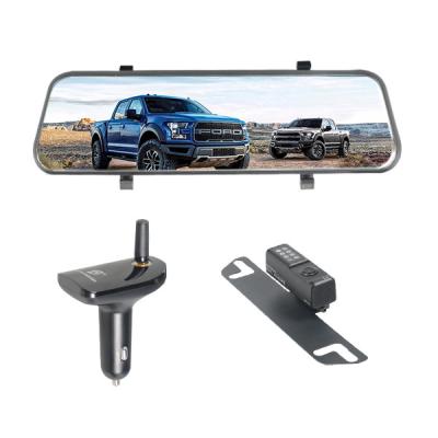 China 10 Inch RV Wireless Backup Camera Mirror Rearview Dashcam AHD Receiver for sale