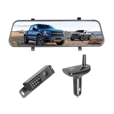 China FHSS Mirror Dash Cam Backup Camera AHD Wireless Receiver for sale