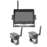 China Waterproof Reversing 1080P 6W Wireless Rearview Camera 7 Inch DVR for sale