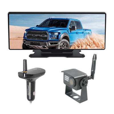 China Mirror Dash Cam Wireless Rearview Camera 12 Inch big Touch Screen for sale