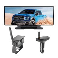 China Wireless Rear View Mirror Dash Cam Backup Camera 12 Inch Touch Screen for sale