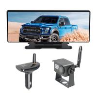 China 12 Inch Touch Screen Mirror Dash Cam Backup Camera AHD Receiver for sale