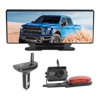 China IP69K Mirror Wireless Backup Cameras Transmission Distance 1650ft for sale