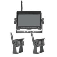 China DVR Wireless RV Rear View Camera 26dB Transmission 7 Inch IPS Screen for sale