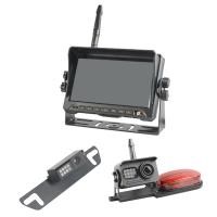 China Wireless Rearview 7 Inch Backup Camera Monitor Support 2 Channel for sale