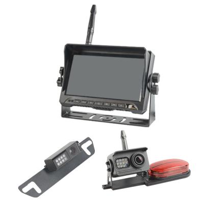 China Wireless Rearview 7 Inch Backup Camera Monitor Support 2 Channel for sale