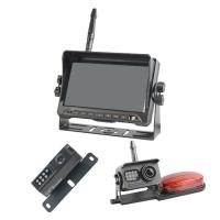 China HD 1080P Truck Rearview Camera Monitor 7 Inch Color Screen 2 Channel for sale